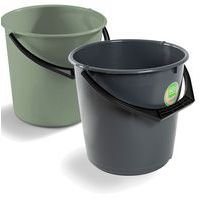 Spand med plasthåndtag, 10 liter - Nordiska Plast - Witre.dk