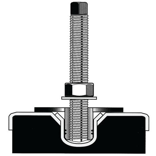 Maskinsko 500 kg M12 - Sunnex - Witre.dk